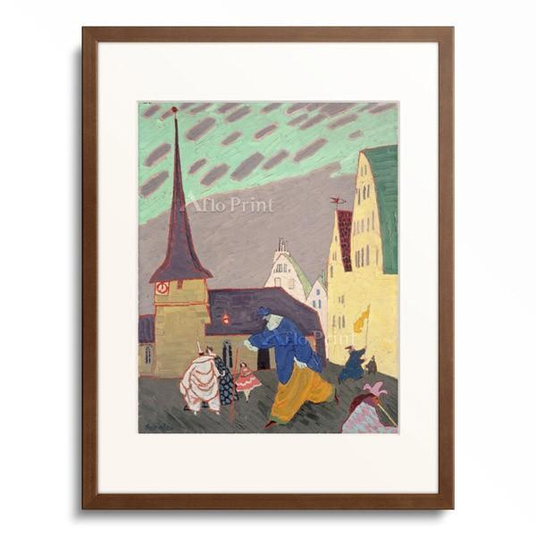 Artist: Feininger, Lyonel,1871-1956 Imagetitle: Karneval in Gelmeroda II. 1908. Location: Christie's Images Ltd
