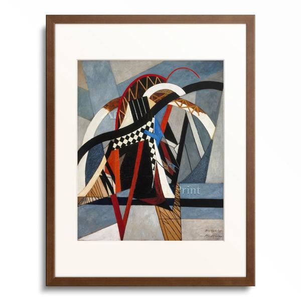 Artist: Gleizes, Albert,1881-1953 Imagetitle: The Broocklyn-Bridge. 1915. Dimensions: 148 x 120,4 cm Medium: Ol/Sand auf...