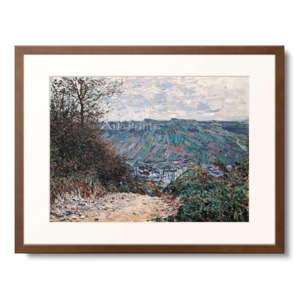 フランスの画家ジャンル： 印象派 Artist:  Monet, Claude,1840-1926 Imagetitle:  Hohlweg bei Giverny. 1885. Location:  Christie's Images Ltd