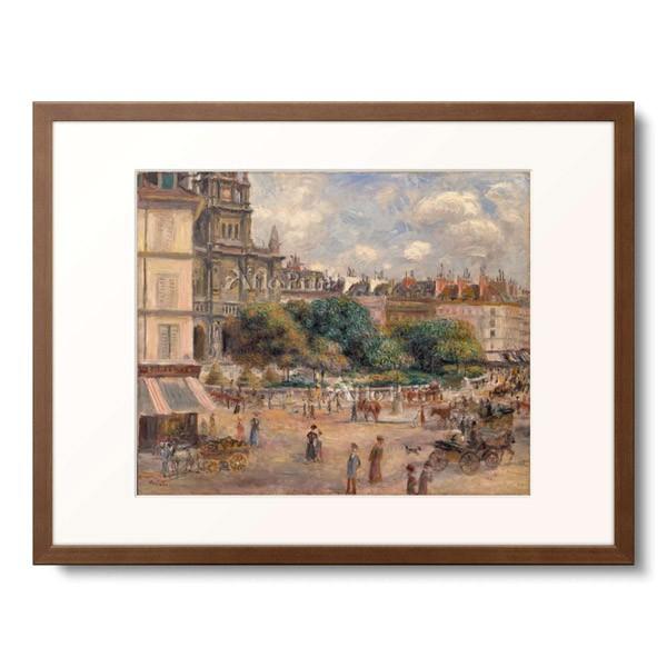 作家名： ピエール＝オーギュスト（オギュスト）・ルノワール  ( 1841年 - 1919年 ) フランスの画家ジャンル： 印象派 Artist:  Renoir, Auguste,1841-1919 Imagetitle:  Place ...