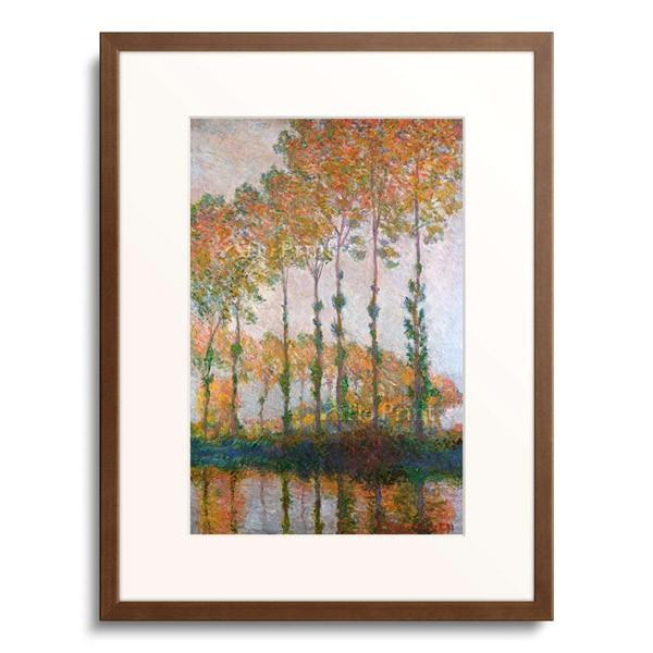 フランスの画家ジャンル　： 印象派 Artist:  Monet, Claude,1840-1926 Imagetitle:  Poplars on the banks of the Epte, Autumn. 1891 Medium:  ...