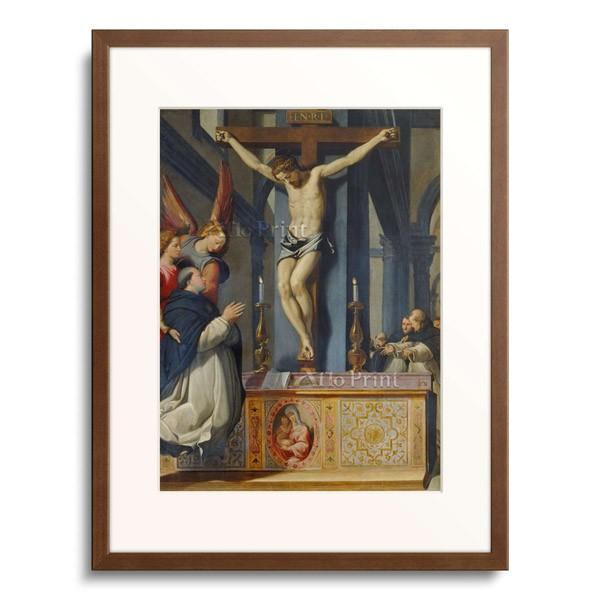 Artist:  Tito, Santi di,1536-1603 Imagetitle:  Vision of Saint Thomas. Location:  Florenz, San Salvi