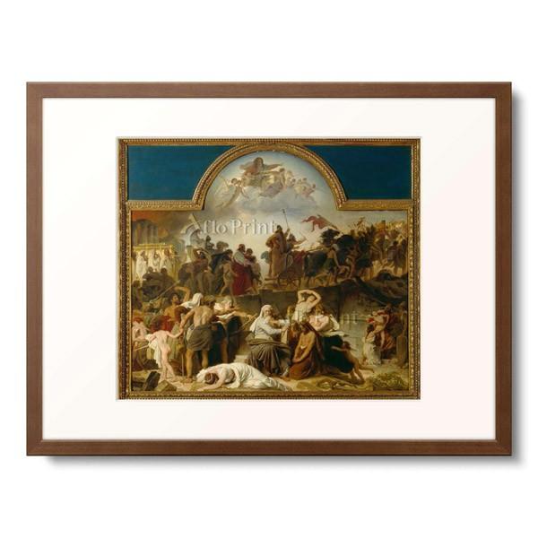 Artist:  Bendemann, Eduard,1811-1889 Imagetitle:  The Hebrews taken Captives by the Babylonians. 1865 Dimensions:  119 x...