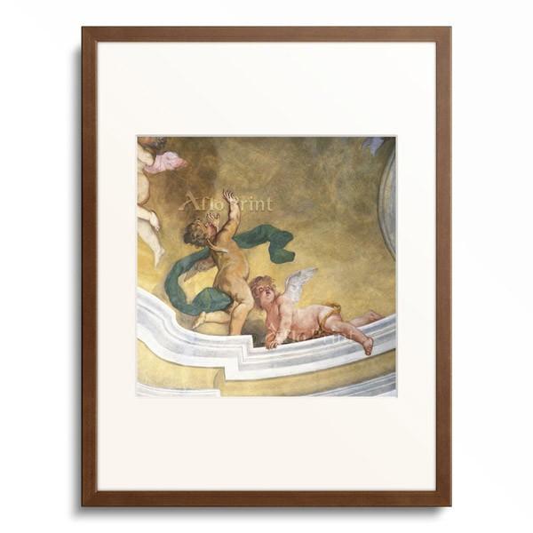 Artist: Holzer, Johann Evangelist,1709-1740 Imagetitle: Putti. 1736 Medium: Fresco Location: Garmisch-Partenkirchen, St....