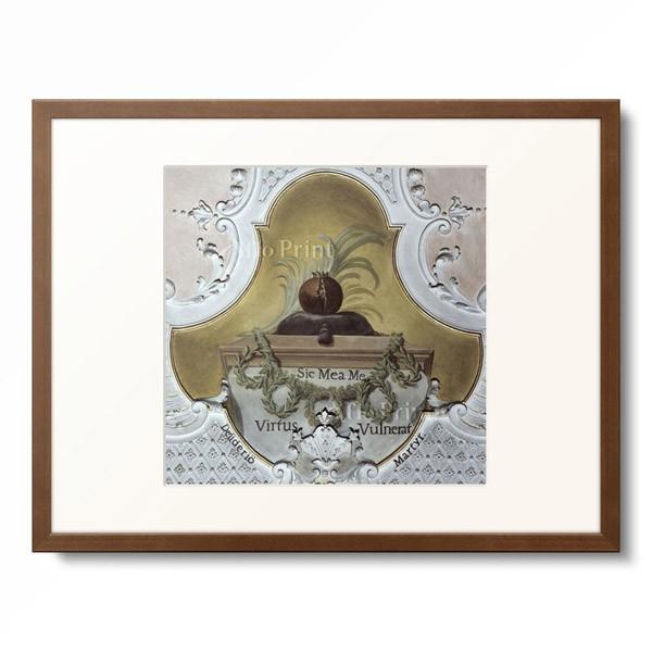 Artist: Holzer, Johann Evangelist,1709-1740 Imagetitle: The virtues of S. Antonius of Padua. A ripe pomegranate. 1736 Me...