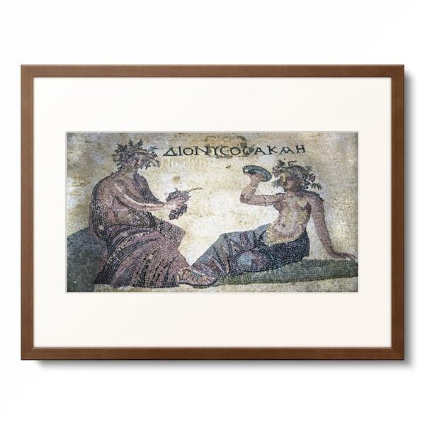 Artist: Greek Imagetitle: A mosaic of Dionysus. About 200 AC Medium: Mosaic Location: Cyprus, Kato Paphos, House of Dion...