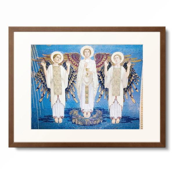 Artist: Unknown Artist Imagetitle: Eucharist. 1924 Medium: Mosaic Location: Israel, Mount Tabor, Chuch of Transfiguration