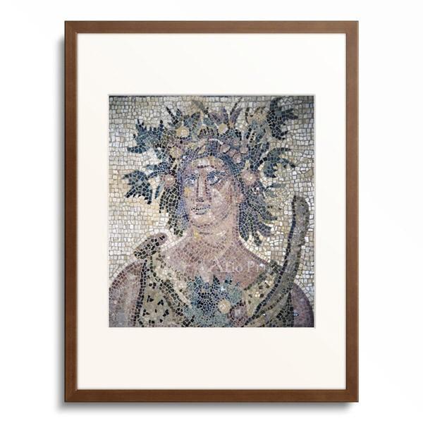 Artist: Greek Imagetitle: Spring. Mosaic. About 200 AD Medium: Mosaic Location: Cyprus, Kato Paphos, House of Dionysus