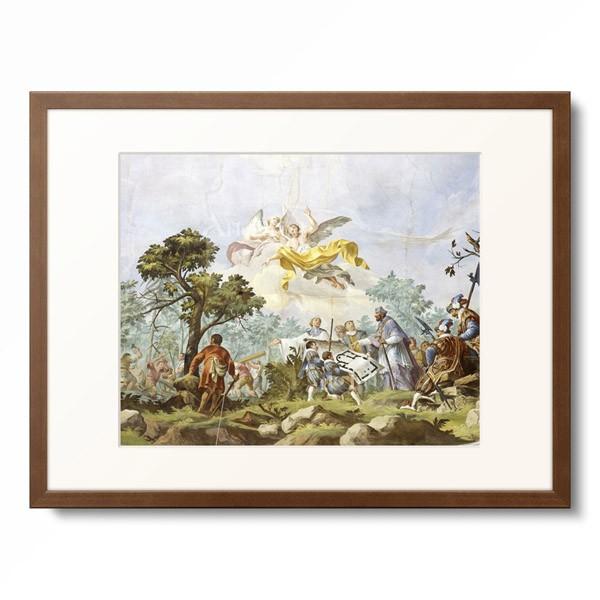 Artist: Wink, Christian,1738-1797 Imagetitle: Laying the foundation stone for the new church 1774. 1777 Medium: Fresco L...