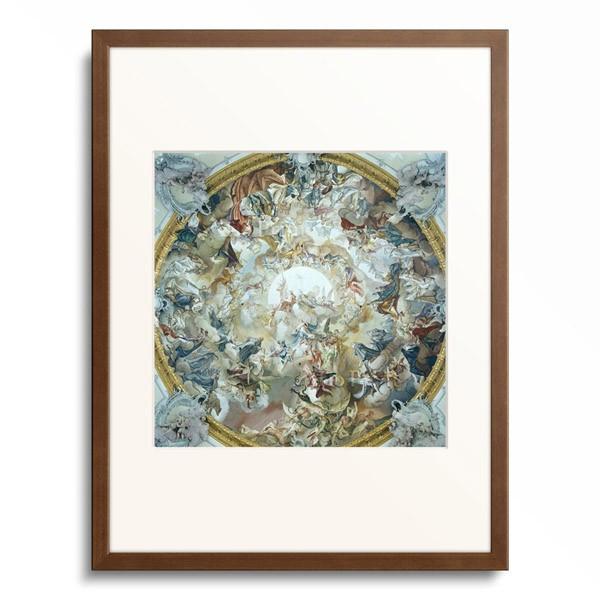 Artist: Gunther, Matthaus,1705-1788 Imagetitle: Glory of the Benedictine order. 1763 Medium: Ceiling painting Location: ...