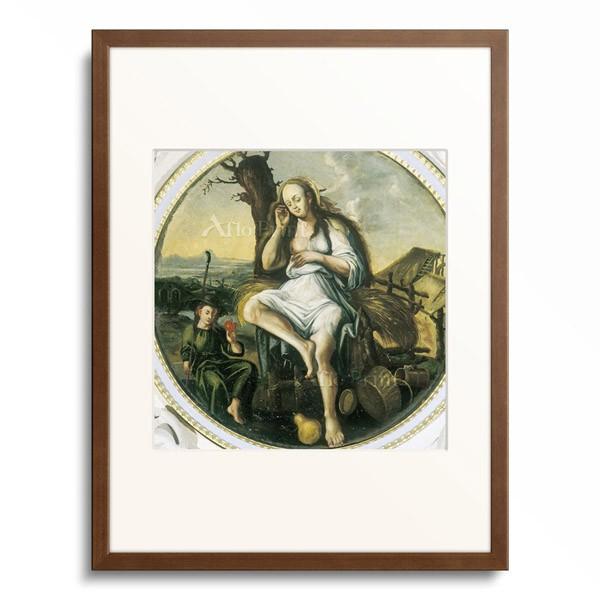 Artist: Unknown Artist Imagetitle: Idleness. About 1690 Location: Benediktbeuern, Bavaria