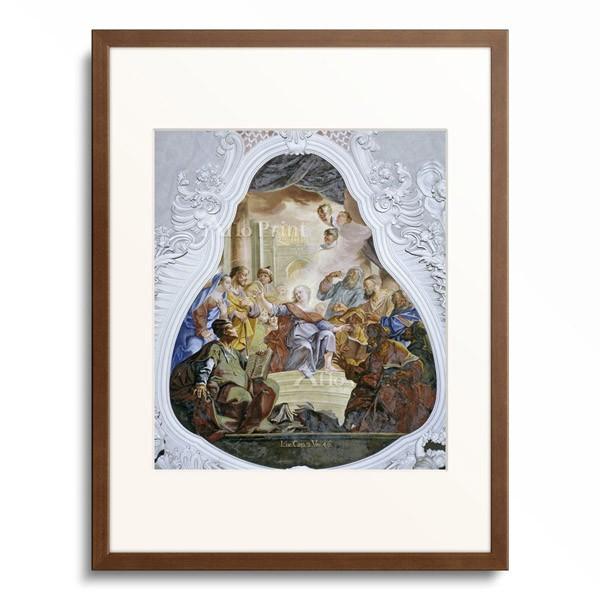Artist: Scheffler, Christoph Thomas,1699-1756 Imagetitle: The Twelve Year-Old Jesus in the Temple. 1740 Medium: Fresco L...