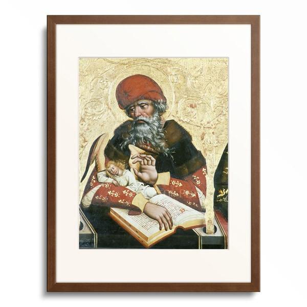 Artist: Polack, Jan,um1435-1519 Imagetitle: St. Matthaus evangeliste. App. 1490 Location: Munchen, Kapelle in Blutenburg