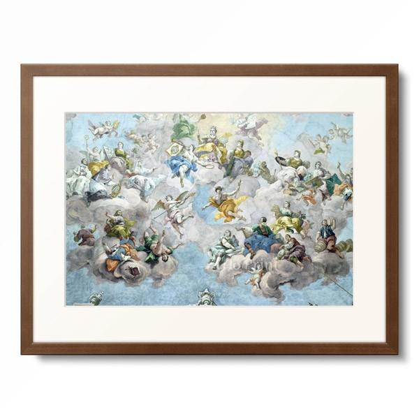 Artist: Altomonte, Bartholomaus,1702-1779 Imagetitle: Ceiling painting, Kloster Furstenzell. 1773 Medium: Ceiling painti...