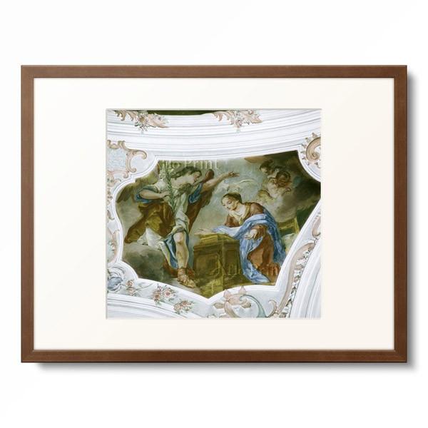 Artist: Scheffler, Christoph Thomas,1699-1756 Imagetitle: Annunciation. About 1726-28 Medium: Fresco Location: Dillingen...