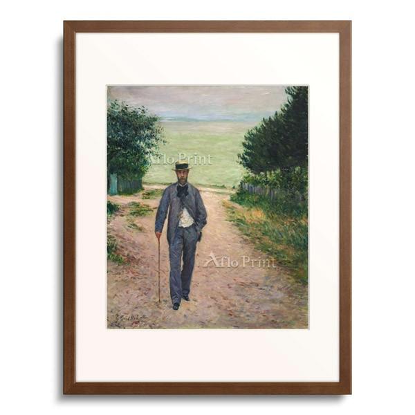 Artist:  Caillebotte, Gustave,1848-1894 Imagetitle:  Stroller By The Sea. 1885 Medium:  Oil/Canvas Location:  Christie's...