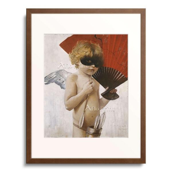 作家名:フランツ・フォン・シュトゥックArtist: Stuck, Franz von,1863-1928 国籍:ドイツImagetitle:Cupid at the Masked Ball. Medium: mixed media