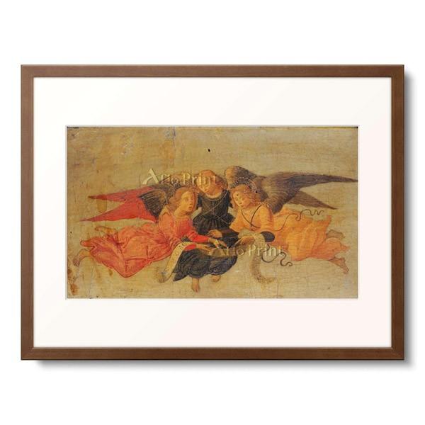 Artist:  Giovanni, Bartolommeo di,Active 1470's and 1480's Imagetitle:  Three Angels. Medium:  Tempera on Panel Location...