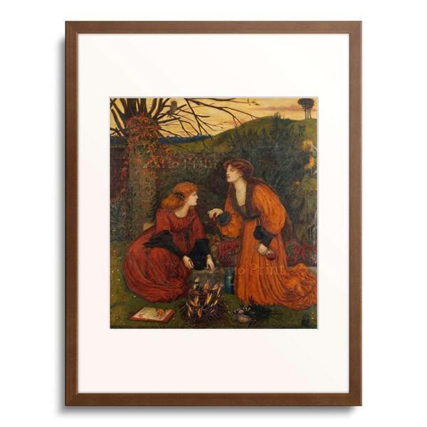 Artist:  Stillman, Marie,1844-1927 Imagetitle:  The Love Philtre Medium:  Watercolour on paper Location:  Christie's Ima...