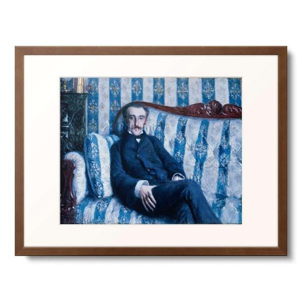 Artist:  Caillebotte, Gustave,1848-1894 Imagetitle:  Portrait de Monsieur R. 1877 Dimensions:  81 x 105 cm Medium:  Oil/...