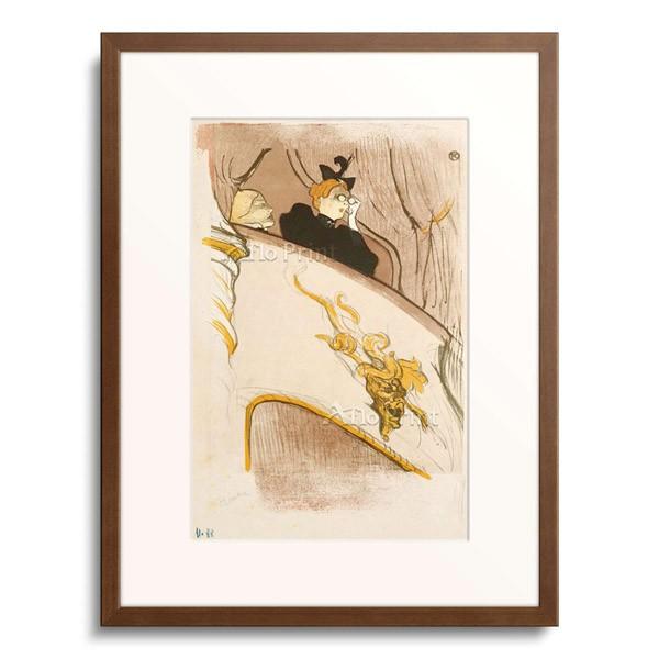 作家名： アンリ・ド・トゥルーズ＝ロートレック  ( 1864年 - 1901年 ) フランスの画家ジャンル　： 印象派　ポスト印象派　アールヌーヴォー　象徴主義 Artist:  Toulouse-Lautrec, Henri de,18...