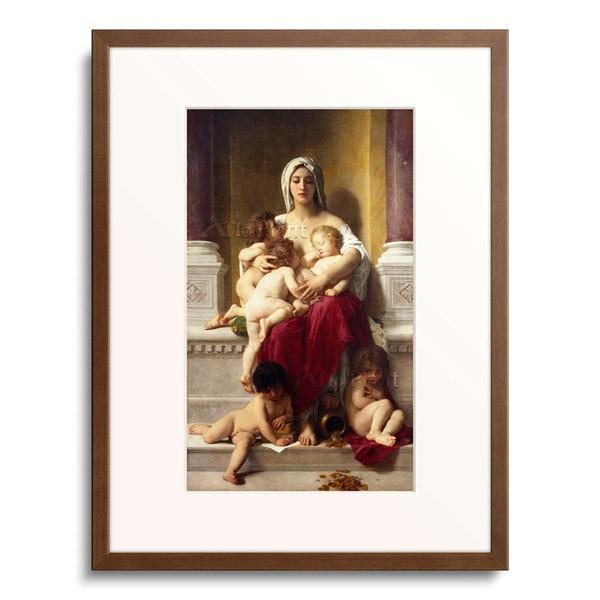 作家名:ウィリアム・アドルフ・ブグロー国籍:フランスジャンル :アカデミック美術　アカデミック絵画Artist: Bouguereau, William Adolphe,1825-1905 Imagetitle:Charity. 1878 ...