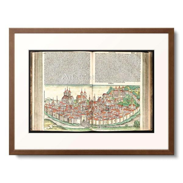 Artist:  Schedel, Hartmann,1440-1514 Imagetitle:  From: World Chronicle of Schedel (Liber Chronicarum). 1493 Dimensions:...