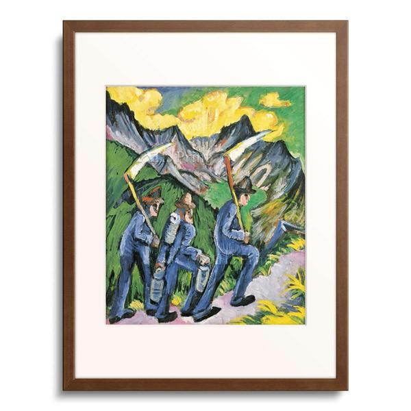 作家名:エルンスト・ルートヴィッヒ・キルヒナー  ( 1880年 - 1938年 ) 国籍:ドイツ ジャンル　ドイツの画家:ドイツ表現主義Artist: Kirchner, Ernst Ludwig,1880-1938 Imagetitle...