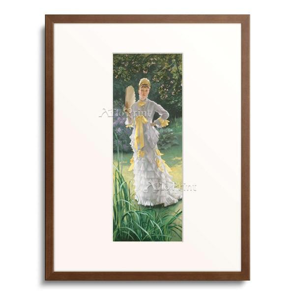 Artist:  Tissot, James Jacques,1836-1902 Imagetitle:  Spring. (undated) Dimensions:  141,5 x 53,5 cm Medium:  Oil/Canvas...