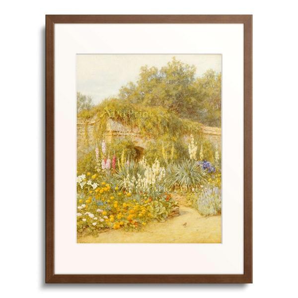 Artist:  Allingham, Helen,1848-1926 Imagetitle:  Gertrude Jekyll's Garden, Munstead Wood. Medium:  Aquarell uber Bleisti...