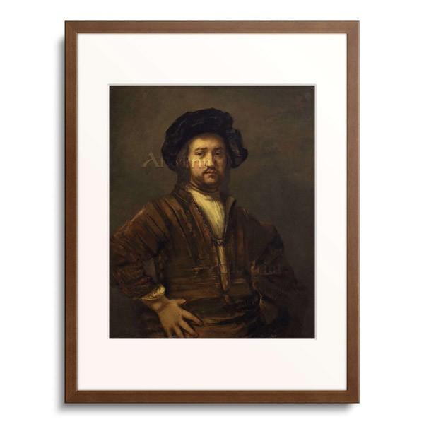 作家名:レンブラント・ファン・レイン  ( 1606年 - 1669年 ) 国籍:オランダ ジャンル:バロックArtist: Rembrandt van Rijn,1606-1669 Imagetitle:Portrait of a man...