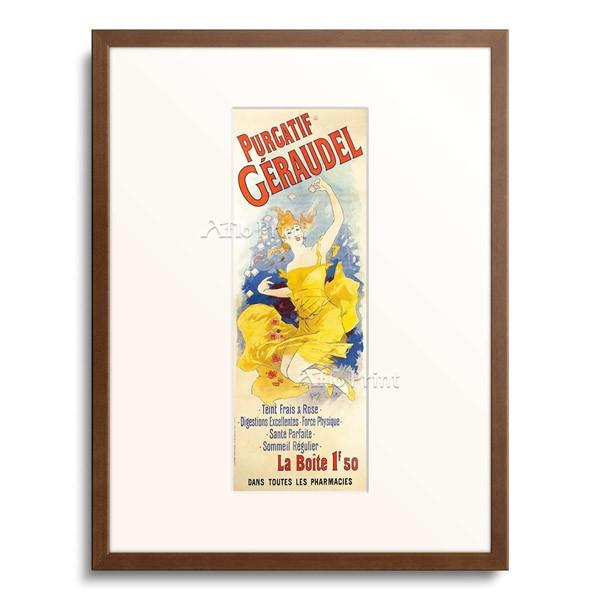Artist:  Cheret, Jules,1836-1932 Imagetitle:  Purgativ Geraudel. Printed by Chaix, Paris in 1891 Dimensions:  242 x 84 c...