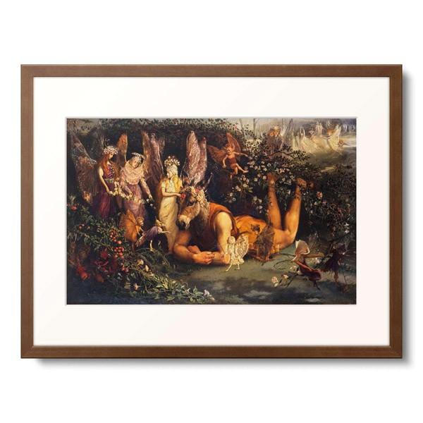 Artist: Fitzgerald, John Anster,1823-1906 Imagetitle:Titania And Bottom:Scene From A Midsummer-Night's Dream. Dimensions...