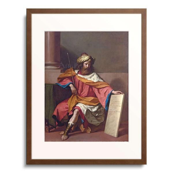 Artist:  Barbieri, G. Francesco (Guercino),1591-1666 Imagetitle:  King David. 1651 Dimensions:  223,5 x 170,2 cm Medium:...