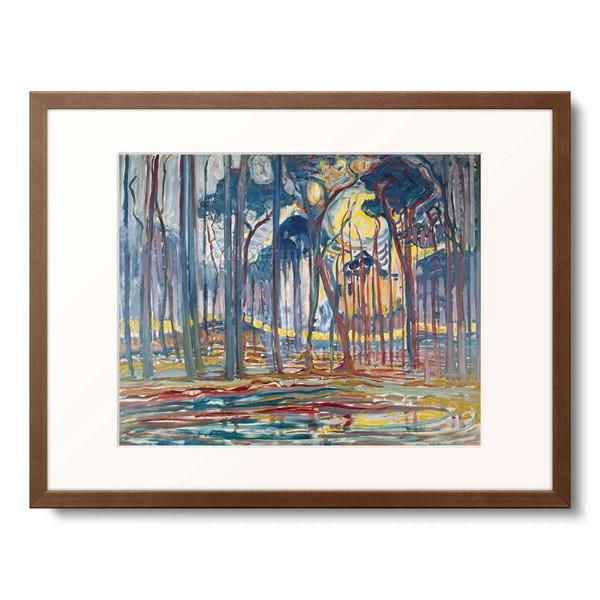 作家名:ピエト・モンドリアン  ( 1872年 - 1944年 ) 国籍:オランダ ジャンル　オランダの画家:ドイツ表現主義Artist: Mondrian, Piet,1872-1944 Imagetitle:Bosch (Woods);...