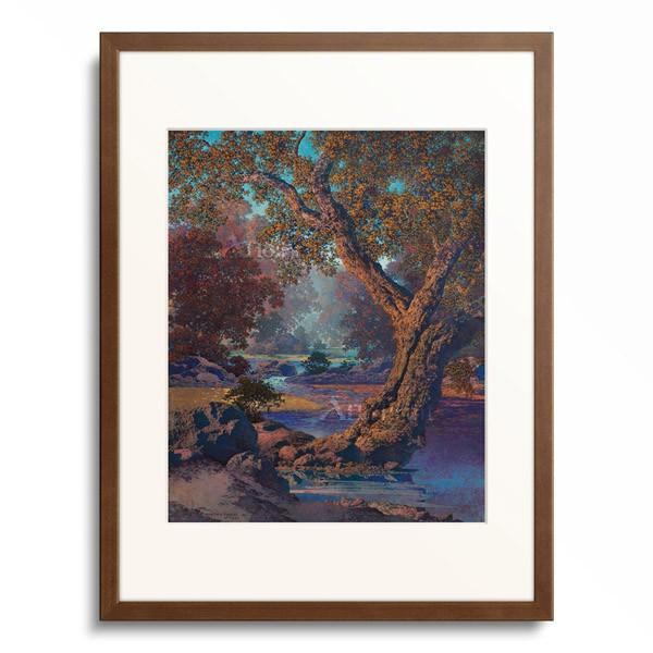 Artist: Parrish, Maxfield,1870-1966 Imagetitle: Autumn Brook. 1948 Dimensions: 59,7 x 45,7 cm Medium: Oil on board Locat...