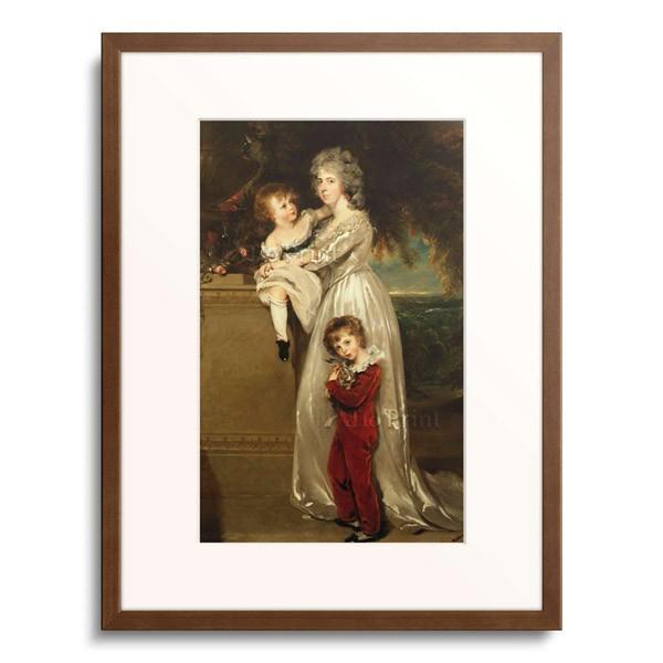 Artist:  Lawrence, Sir Thomas,1769-1830 Imagetitle:  Portrait of Mrs. Annesley standing full length, in a white dress wi...