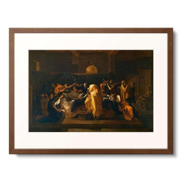 作家名:ニコラ・プッサンフランスの画家バロック・古典主義Artist: Poussin, Nicolas,1594-1665 Imagetitle:The extreme unction. From the series of the Se...