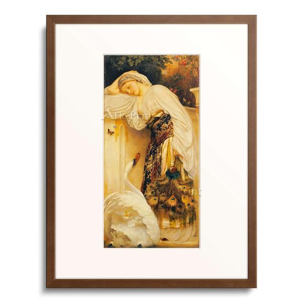 Artist:Leighton, Frederic,1830-1896 Imagetitle:Odalisque. Dimensions:90,8 x 45,7 cm カンバスに油彩Location:Christie's Images Ltd