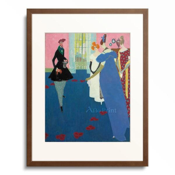 Artist: Feininger, Lyonel,1871-1956 Imagetitle: The Proposal. 1907 Dimensions: 68,6 x 53,3 cm Medium: oil/canvas Locatio...