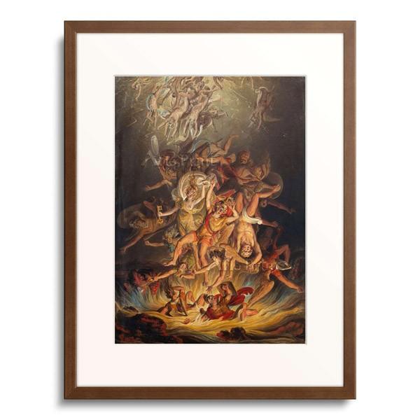 Artist:Dayes, Edward,1763-1804 Imagetitle:The Fall Of The Angels. 1798 Dimensions:ca. 88 x 62 cm Medium:Bleistift/Tusche...