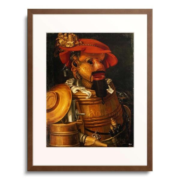 Artist:Arcimboldo, Giuseppe,1527-1593 Imagetitle:The Waiter:An Anthropomorphic Assembly Of Objects Related To Winemaking...