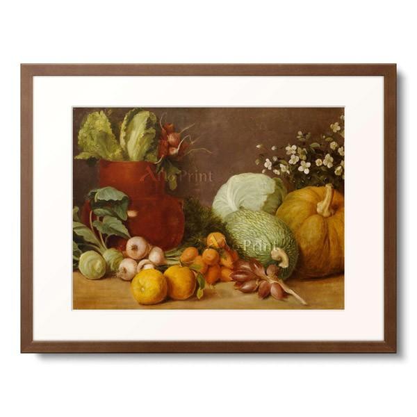 Artist:Gutierrez, Felipe,1824-1904 Imagetitle:Bodegon (Still life with vegetables). Ca. 1884-90 Dimensions:62 x 82,7 cm ...