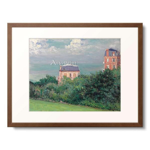 Artist:Caillebotte, Gustave,1848-1894 Imagetitle:Villas, Villers-sur-mer. Dimensions:64,8 x 81,3 cm カンバスに油彩Location:Chri...