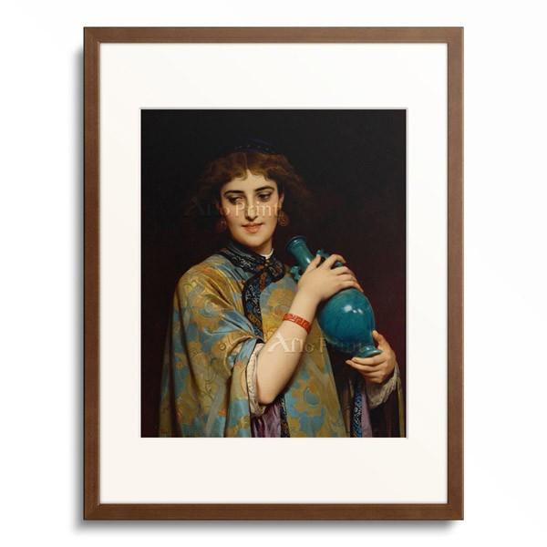 Artist: Dubufe, Louis Edouard,1820-1883 Imagetitle: The Circassian Girl. 1876 Dimensions: 81 x 66cm Medium: oil/canvas L...