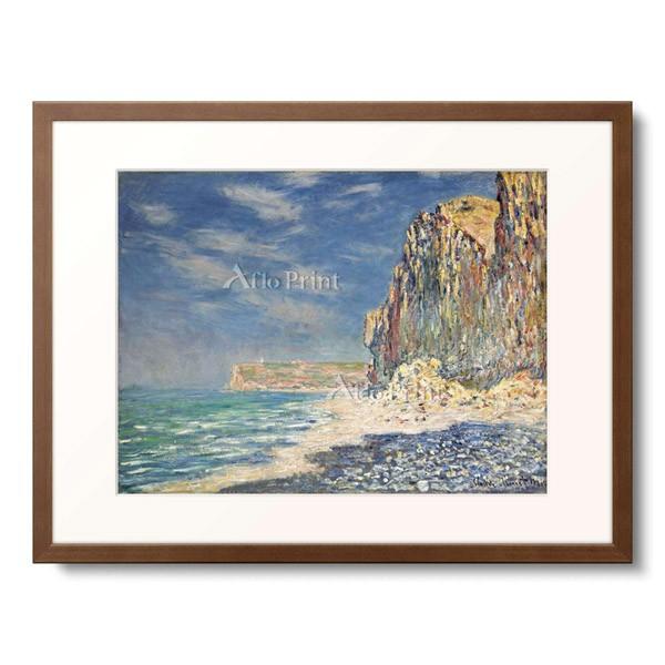 フランスの画家ジャンル： 印象派 Artist:  Monet, Claude,1840-1926 Imagetitle:  The Cliffs at Fecamp (Falaise pres de Fecamp). 1881 Dimen...
