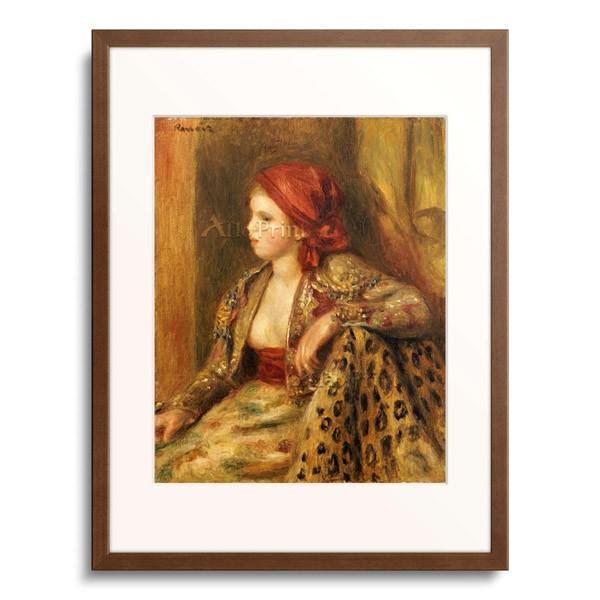 作家名： ピエール＝オーギュスト（オギュスト）・ルノワール  ( 1841年 - 1919年 ) フランスの画家ジャンル： 印象派 Artist:  Renoir, Auguste,1841-1919 Imagetitle:  Odalis...