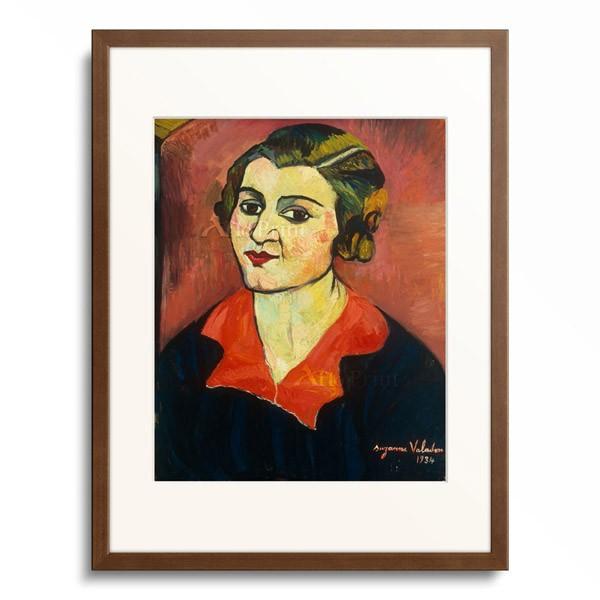 Artist: Valadon, Suzanne,1865-1938 Imagetitle: Self portrait. 1934 Dimensions: 41,3 x 33 cm Medium: Oil/Canvas Location:...