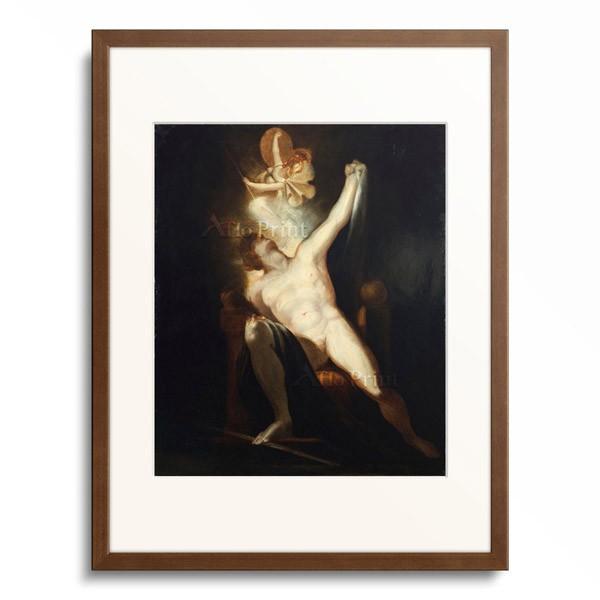 Artist: Fuseli, Henry,1741-1825 Imagetitle: The Birth of Sin. Medium: Oil/Canvas Location: Christie's Images Ltd