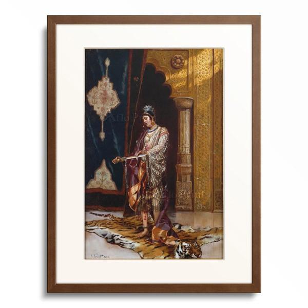 Artist: Ernst, Rudolph,1854-1932 Imagetitle: An Odalisque. Medium: oil/canvas Location: Christie's Images Ltd